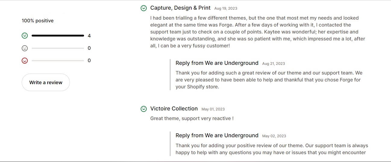 Forge Shopify Theme for Maximizing Product Showcases